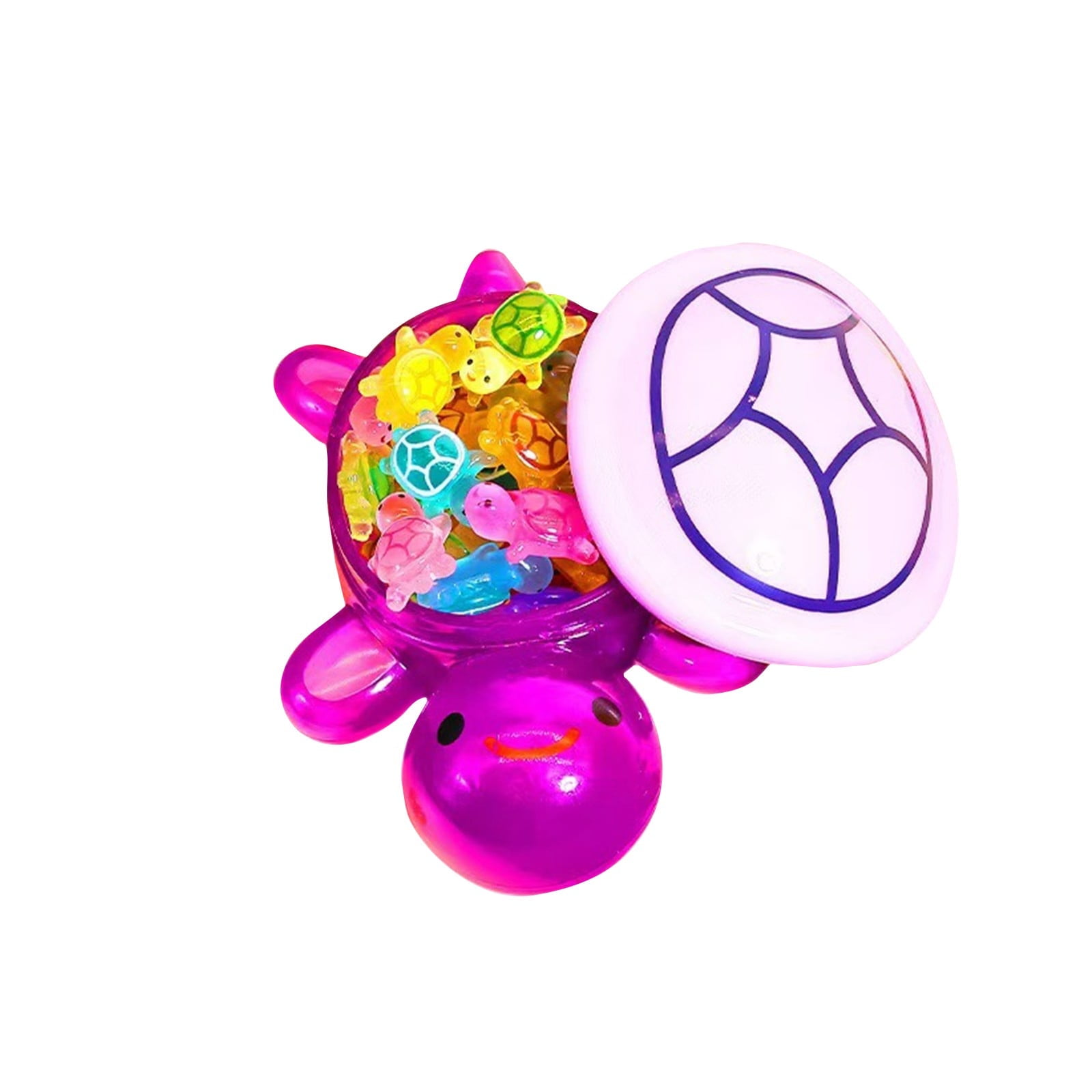 60PC Luminous Mini Resin Sea Turtles Figurines: Glow-in-The-Dark, for ...