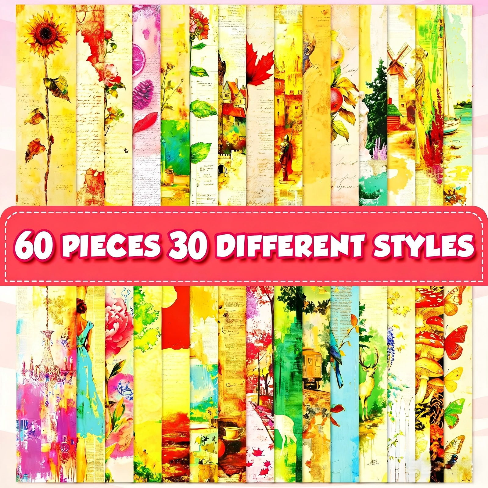 60PCS Bookmark, Book Markers Book Lovers Bookish Gifts for Women Men ...