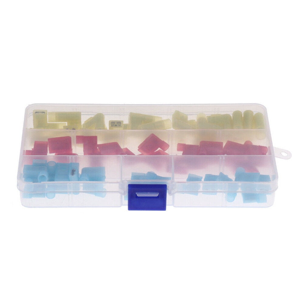 60PCS Insulated Nylon Female Flag Terminal 90 Degree Right Angle ...