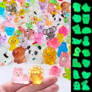 100 Pcs Mini Resin Animals Figures, Mixed Tiny Plastic Animals ...
