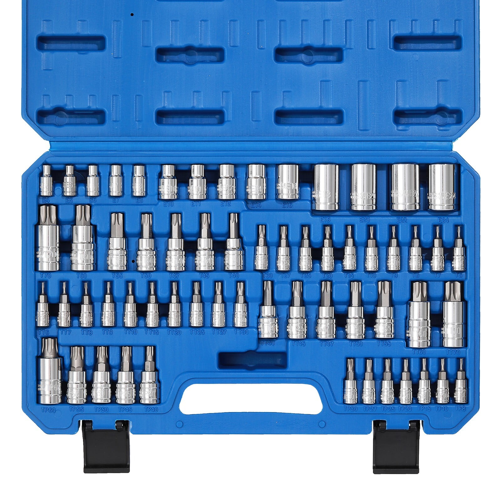 60pcs Master Torx Bit Socket And Female External Torx Socket Set Cr V
