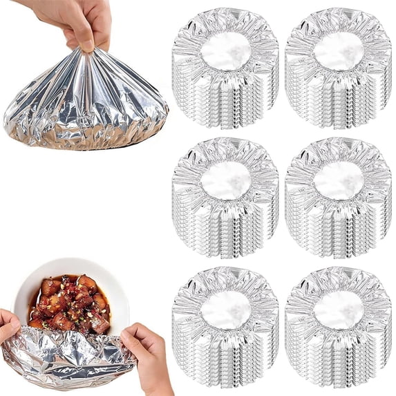 60PCS Reusable Aluminum Foil Insulation Cover Thermal Insulation Wrap ...