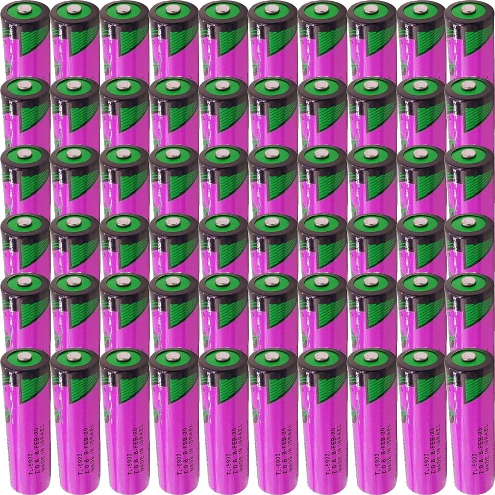 60PCS TL-5903 AA Lithium Battery for Tadiran TL-5903 SL-360 S7-400 ...