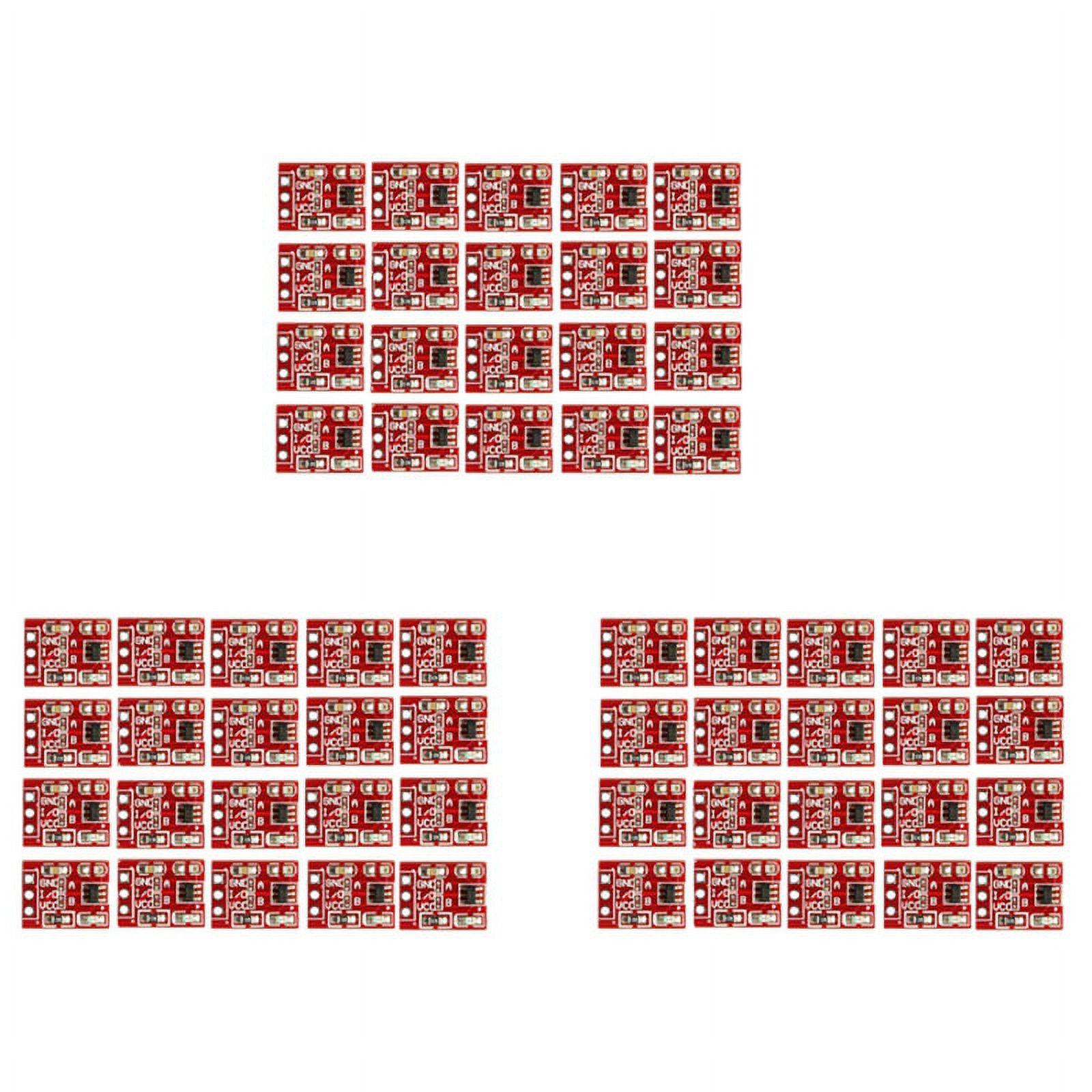 60PCS TTP223 Touch Button Module Capacitor Type Single Channel Locking ...