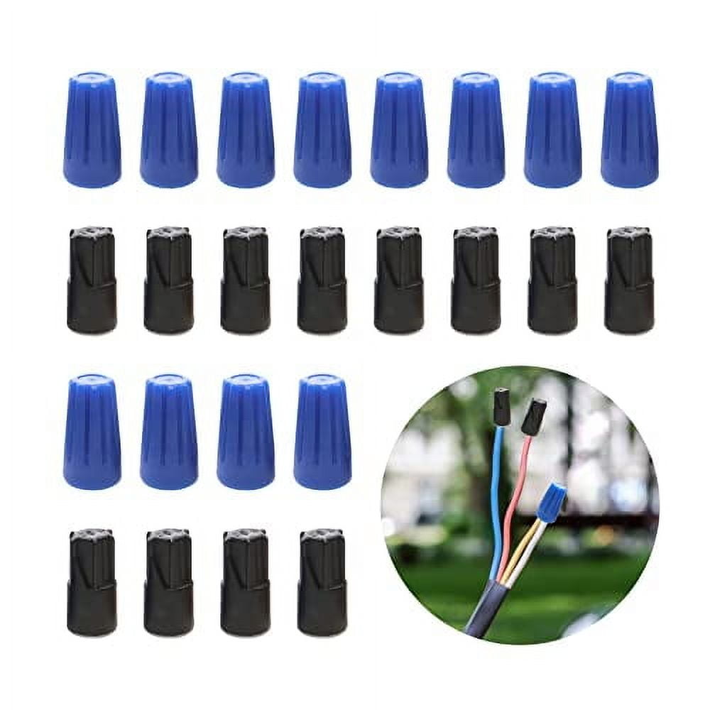 60PCS Waterproof Wire Electrical Connectors Outdoor Electrical Nuts ...