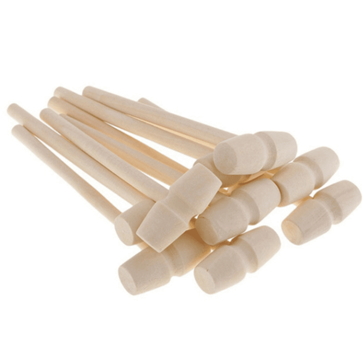 60PCs Mini Wooden Hammer for Lobster Crab and Other Shellfish,Solid ...