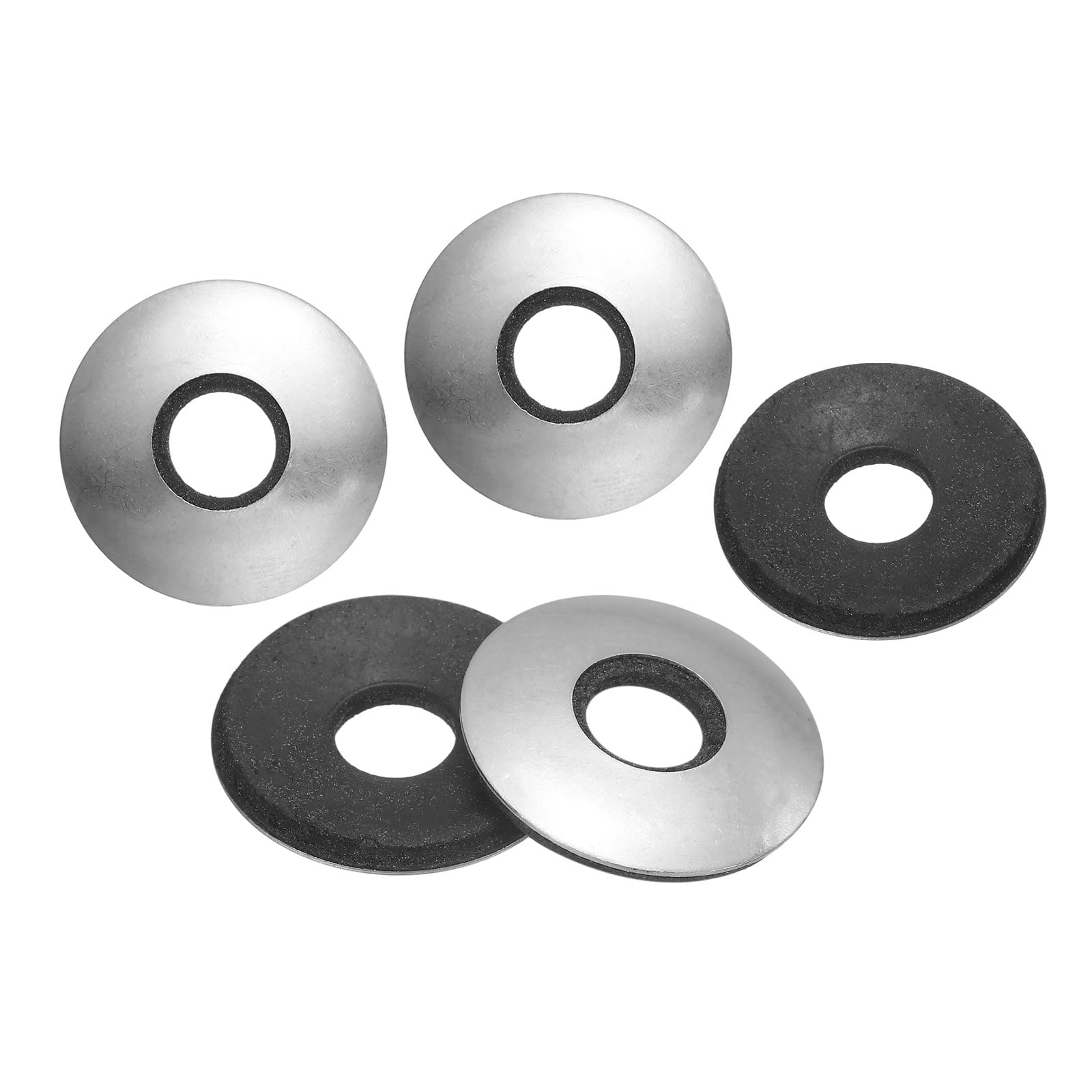 60Pack 3/8" x 1" Sealing Washers, 304 Stainless Steel EPDM Bonded Neoprene Rubber Washers for ...