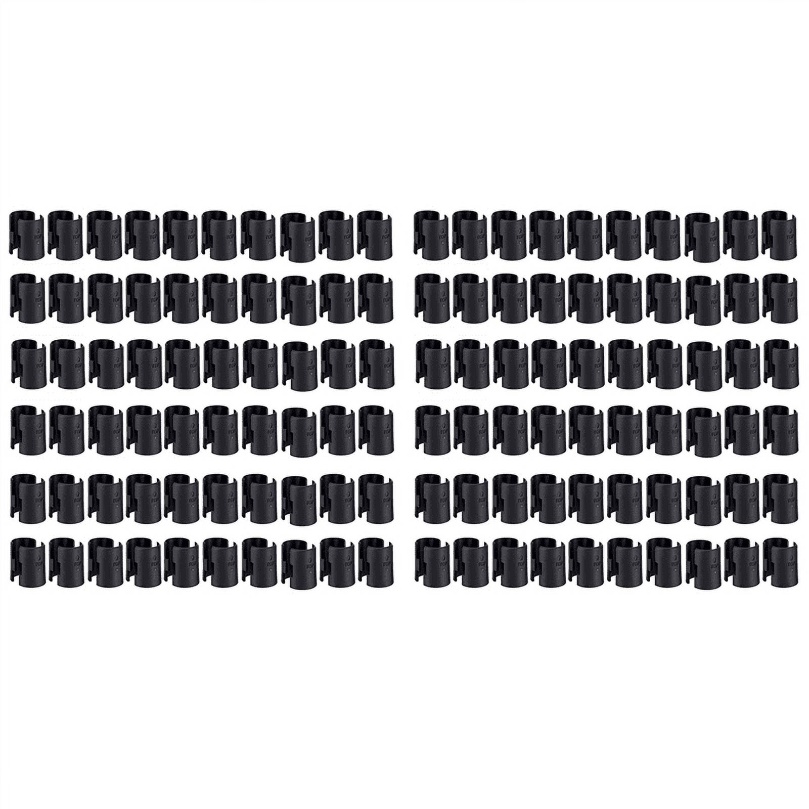 60Pairs Wire Shelving Shelf Lock Clips for 1 Inch Post- Shelving ...
