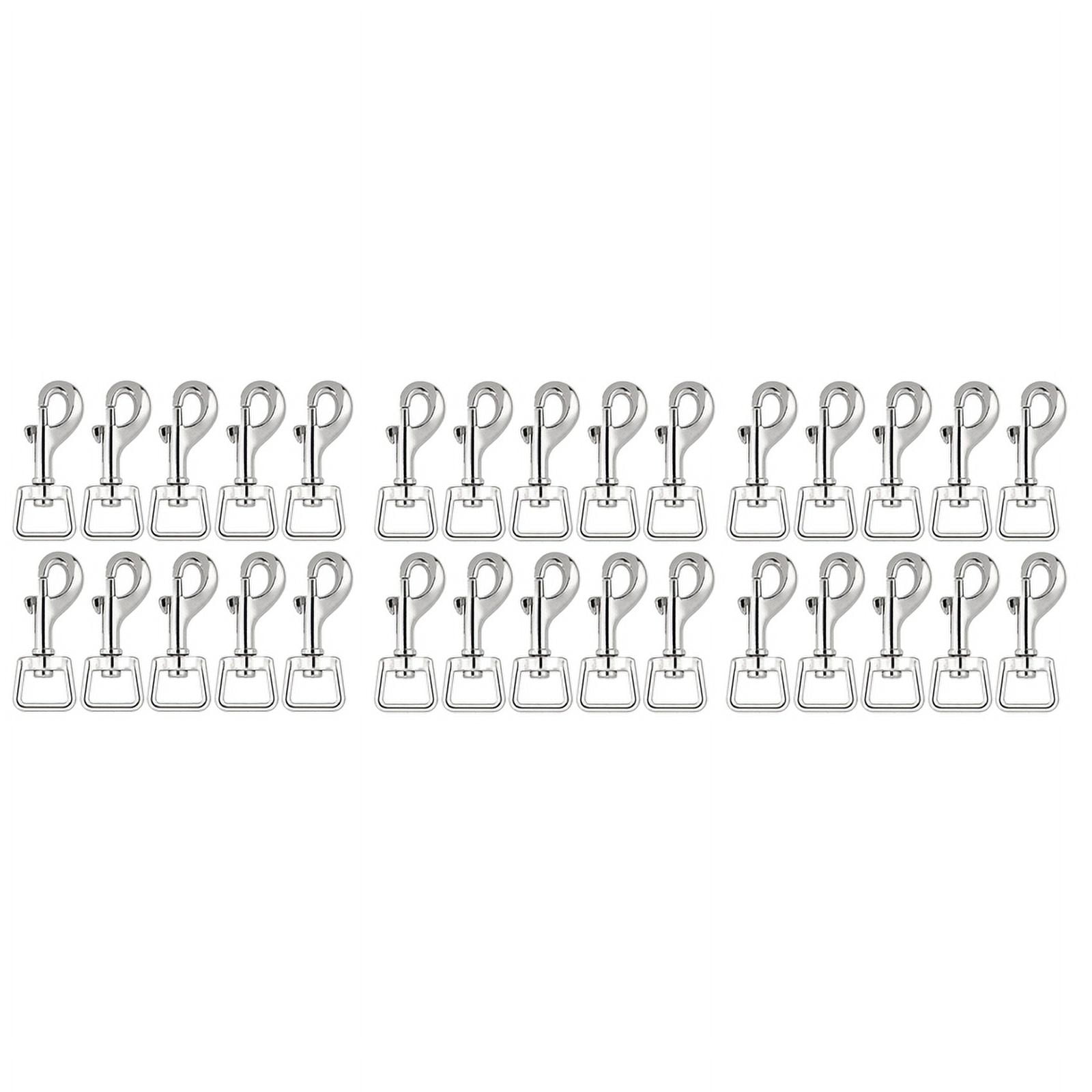 60Pc Snap Hooks for Dog Leash Collar Linking, Heavy Duty Swivel Clasp ...