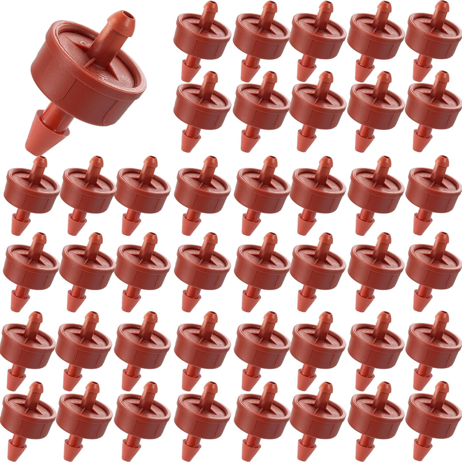 60Pcs 0.5 GPH Pressure Compensating Irrigation Spot Drippers, Constant ...