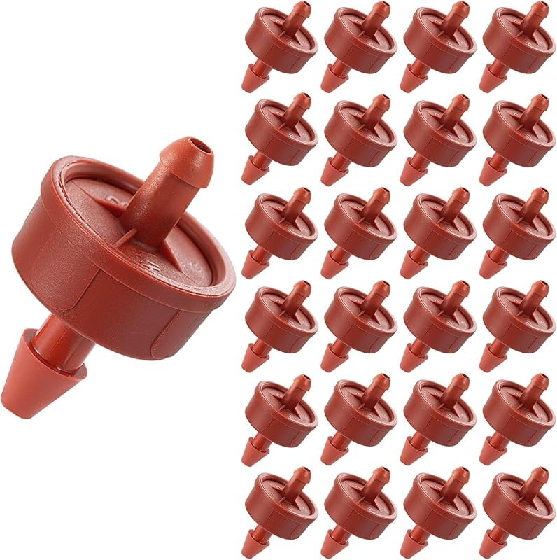 60Pcs 0.5 GPH Pressure Compensating Irrigation Spot Drippers,Constant ...