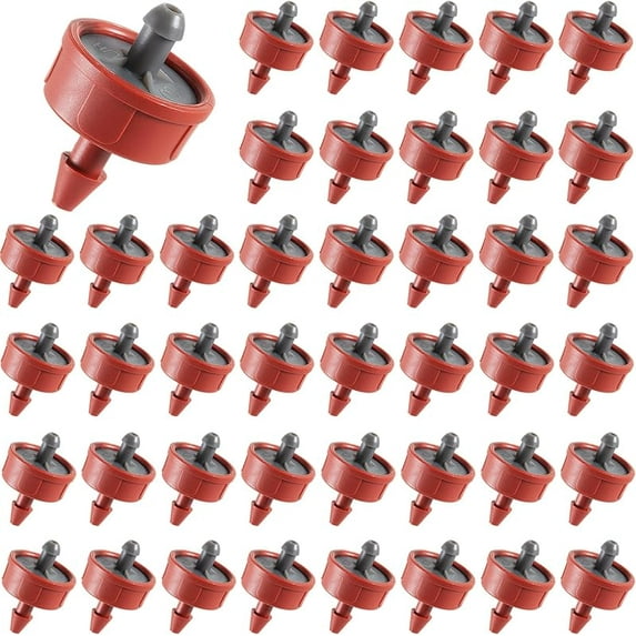 60Pcs 0.5 GPH Pressure Compensating Irrigation Spot Drippers,Constant ...