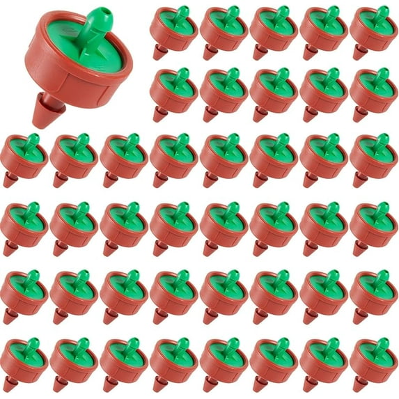 60Pcs 0.5 GPH Pressure Compensating Irrigation Spot Drippers,Constant ...