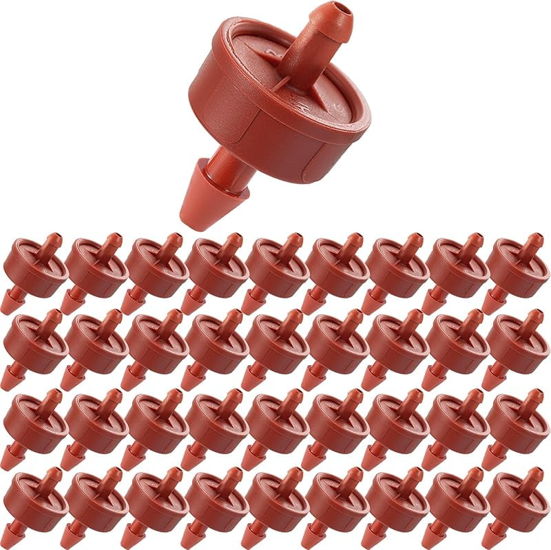 60Pcs 0.5 GPH Pressure Compensating Irrigation Spot Drippers,Constant ...