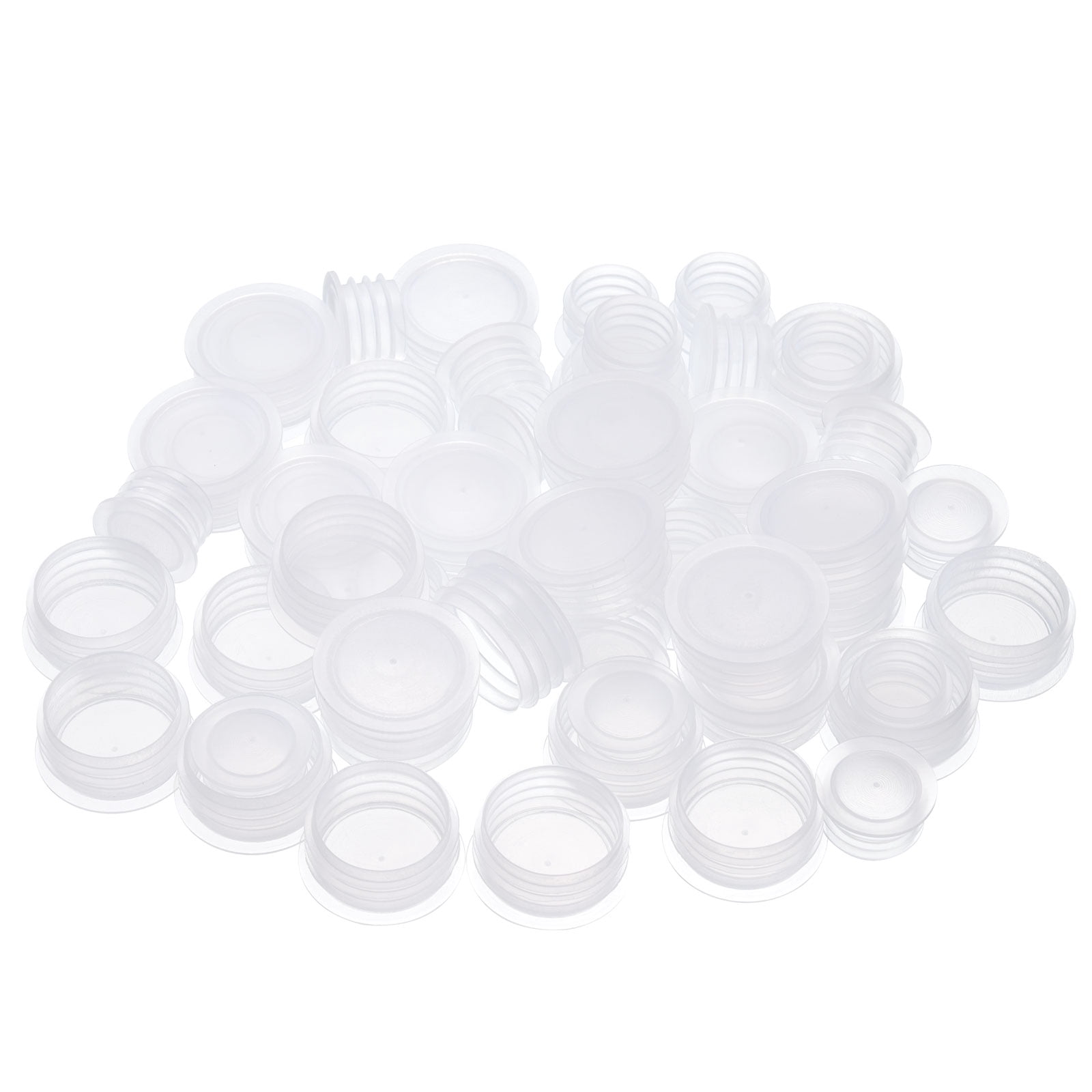 60Pcs 2Size Salt Shaker Stoppers 1/2in 4/5in, PE Plastic Salt Shaker ...
