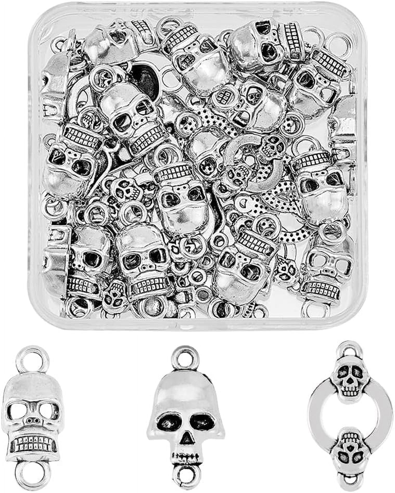 60Pcs 3 Styles Pendants Links Tibetan Style Alloy Pendants Connectors ...