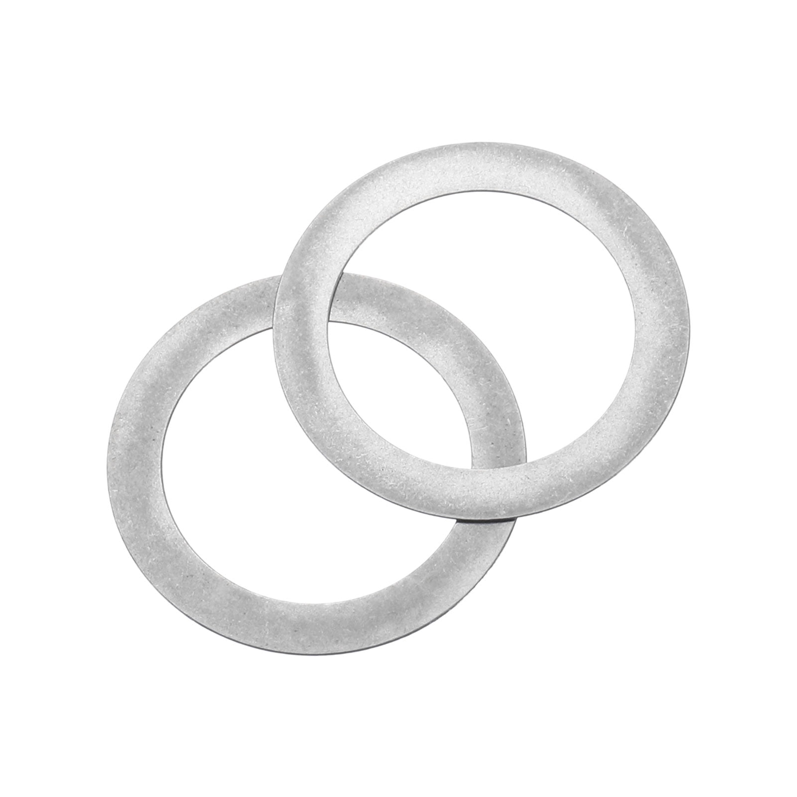 60Pcs 304 Stainless Steel Flat Washers, M16x22x0.1mm Ultra Thin Flat ...