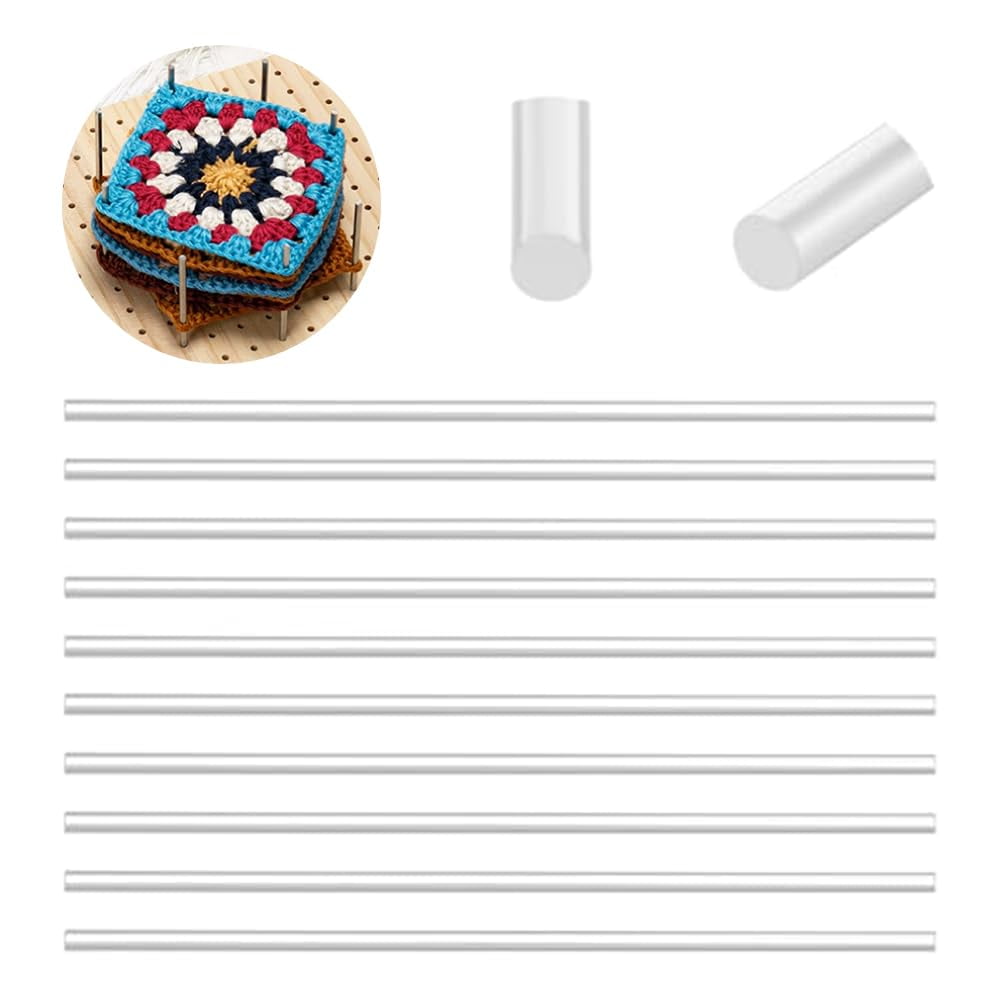 60Pcs 4.72" Blocking Board Pins Stainless Steel Rod Pins for Blocking ...