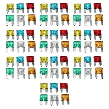 Nilight Mini Blade Fuse Assortment with Puller, 140-Piece, 2A-40A, for ...