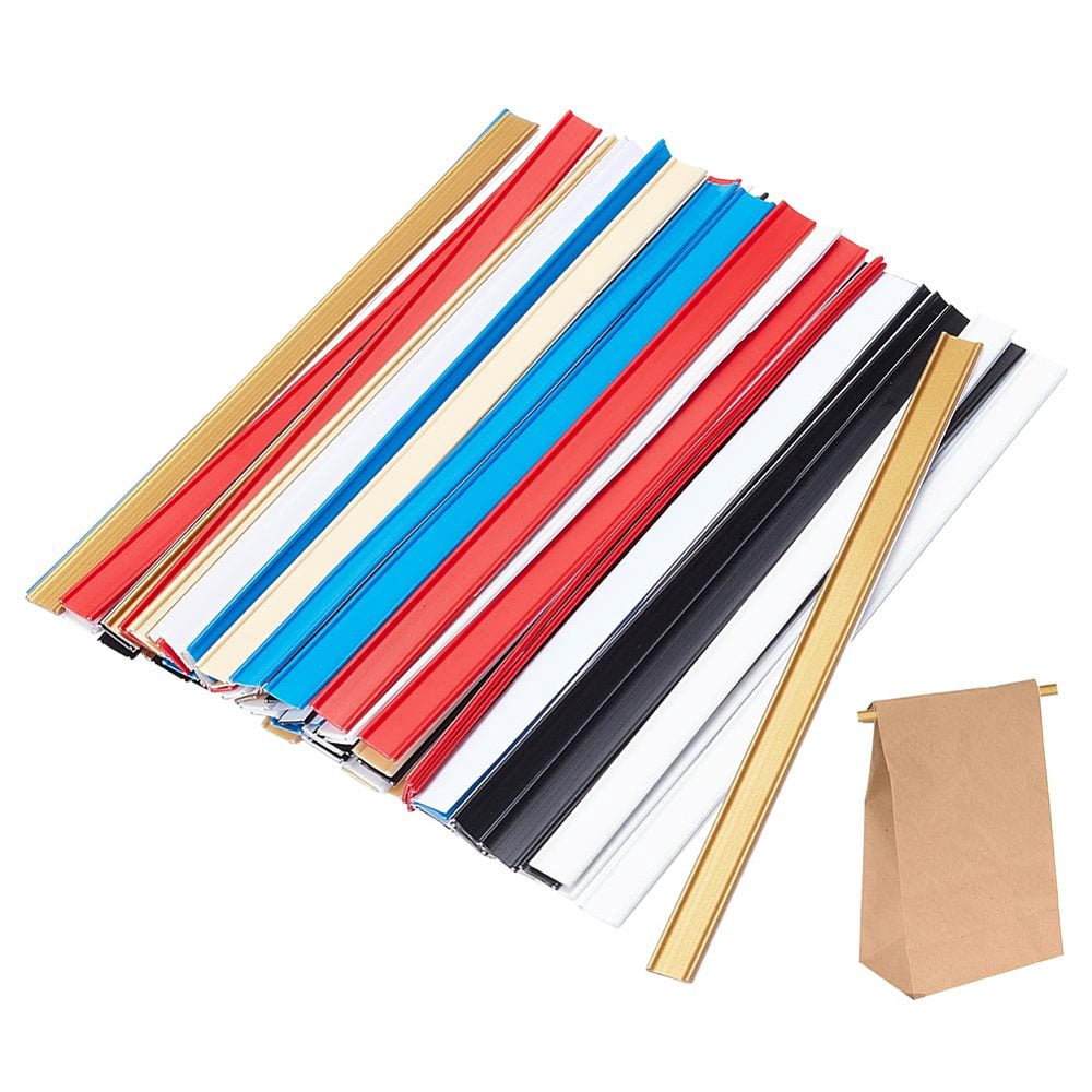 60Pcs 6 Colors Peel and Stick Sealing Strips for Snack Tea Coffee Bag ...