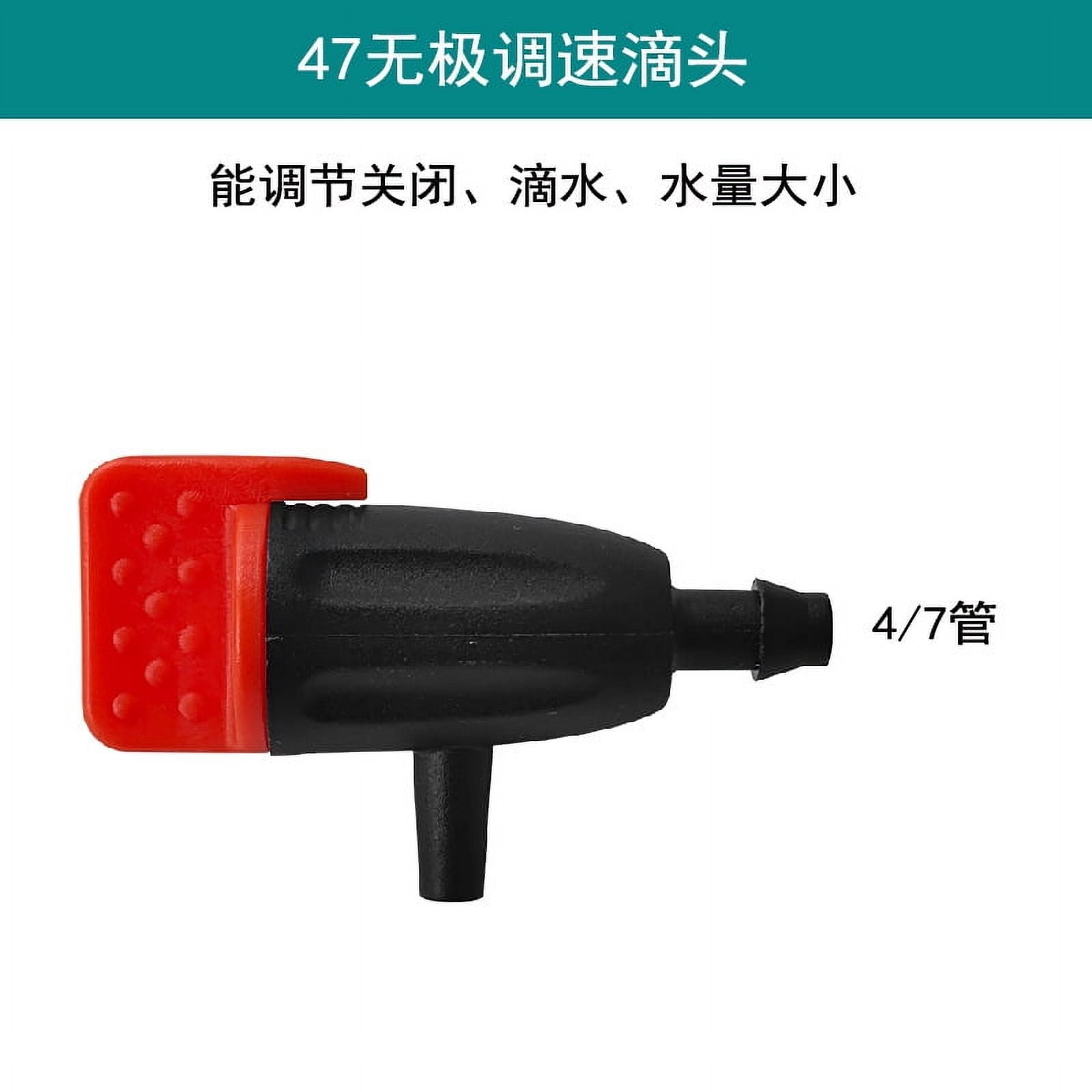 60Pcs Adjustable Flow Control Water Drippers for Plants Fine Mist Spray ...