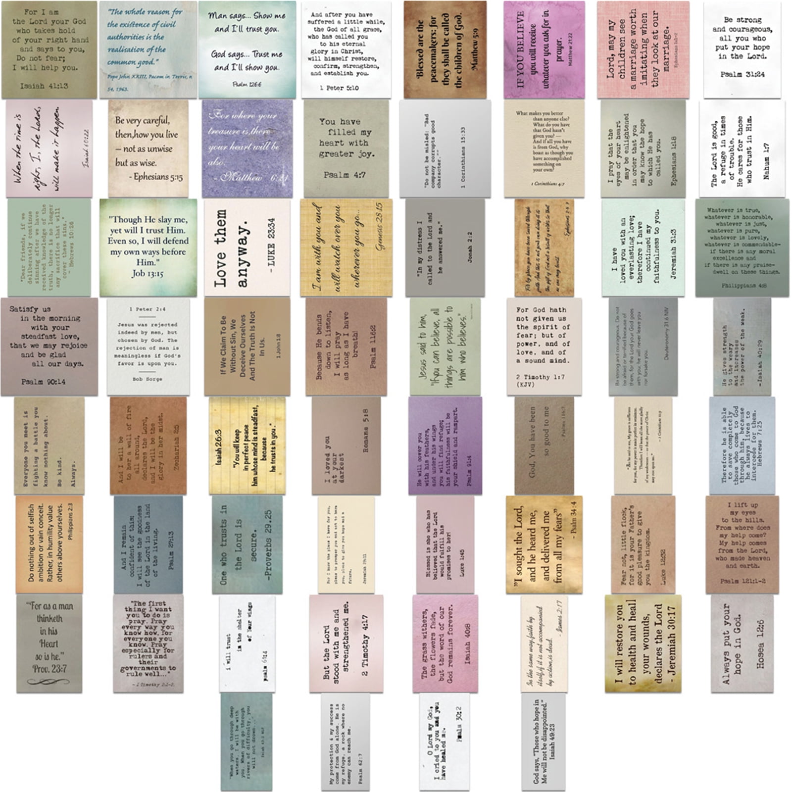 60Pcs Bible Verses Sticker Motivational Sticker Aesthetic Sticker for ...