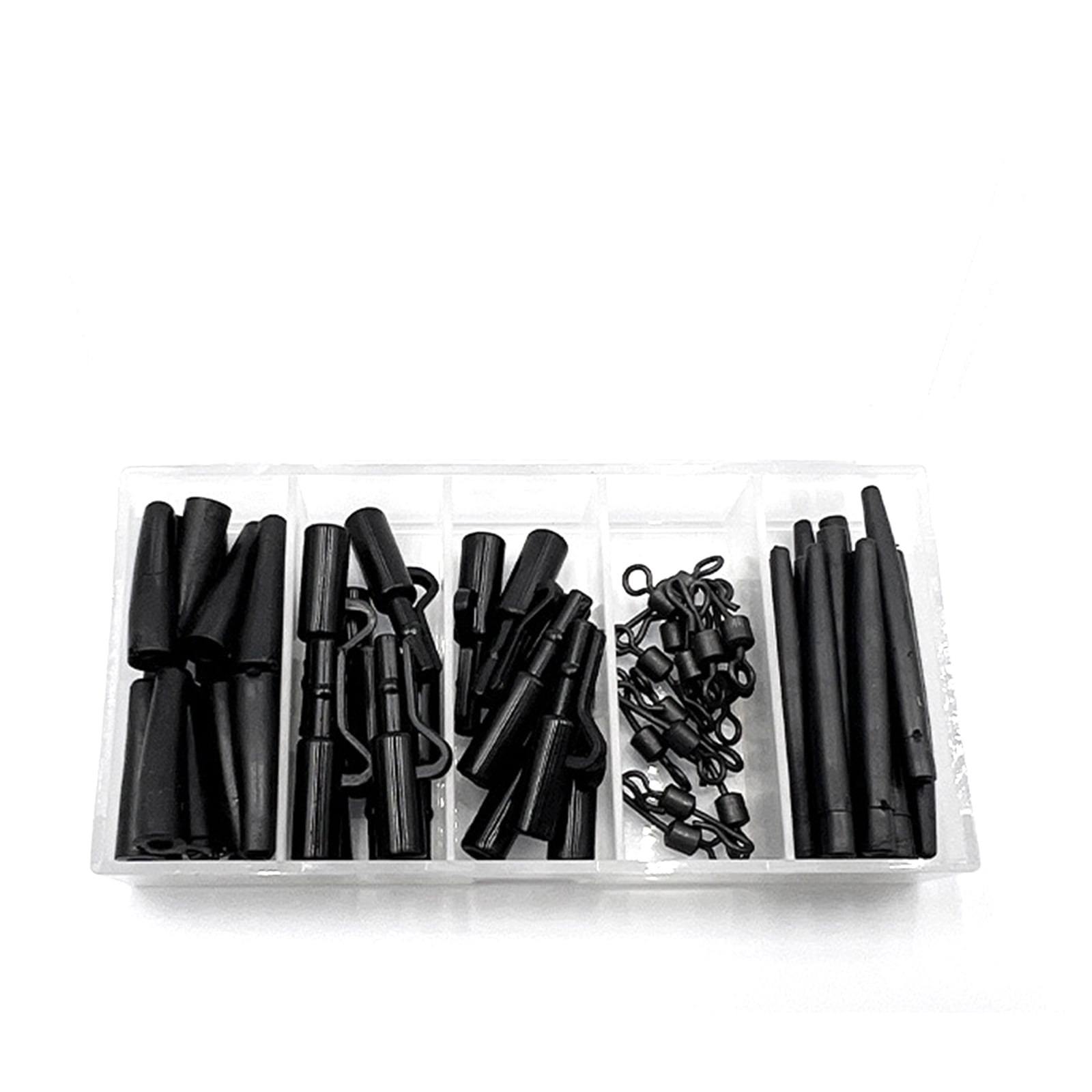 60Pcs Carp Fishing Tackle Box Carp Clip Fishing Tackle Tool Anti ...