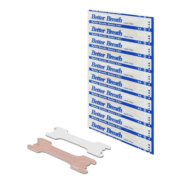 60Pcs Disposable Better Breath Nasal Strips Anti Snoring Improve Sleep ...