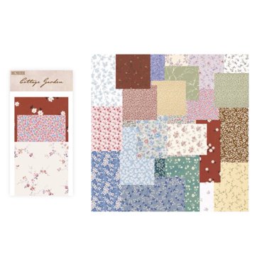 SunWMart A5 Single Sided Scrapbook Paper, 40 Sheets Special Craft Paper ...