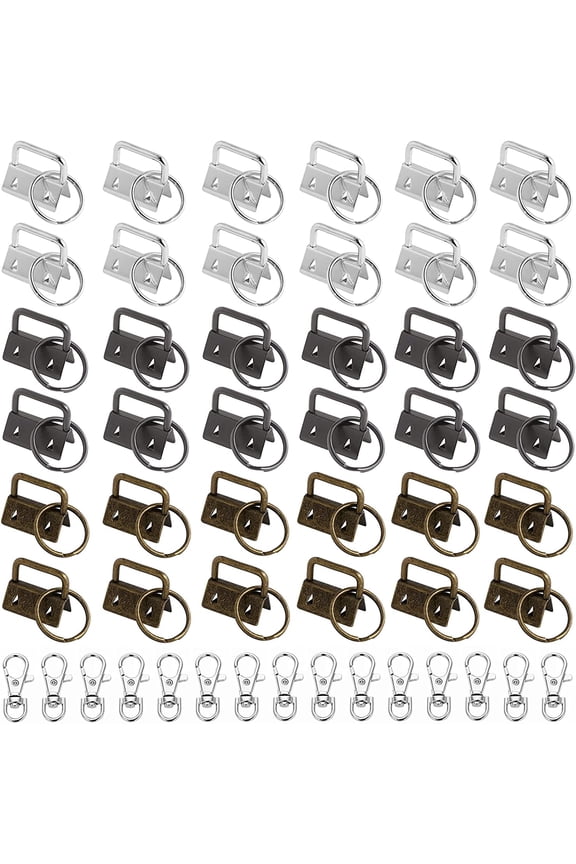 Key Chain Hardware and Accessories for Crafting and Everyday Use
