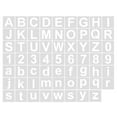 60Pcs Letter And Number Templates Kids Drawing Stencils For Sign ...