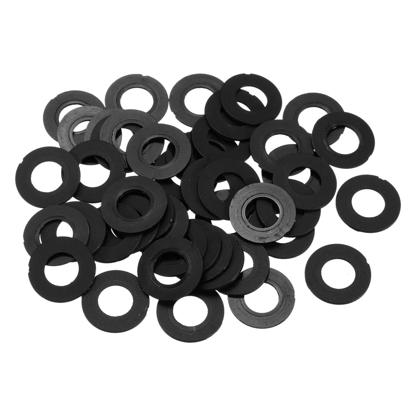 60Pcs M12 Nylon Flat Washers Plastic Washer 12mm ID 20mm OD 1mm Thick ...