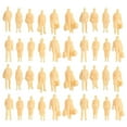 60Pcs Mini Model Miniature Figures 1:87 Scale Architectural Models ...