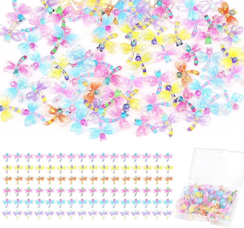 60Pcs Mini Resin Butterflies, Miniature Dollhouse Accessories Tiny ...