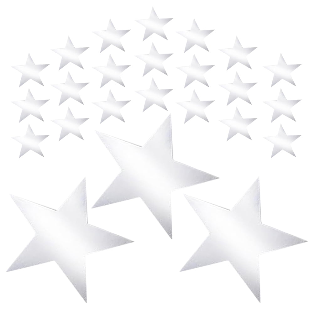 60Pcs Paper Star Cutouts Signature Boards Star Props Party Scene Layout ...