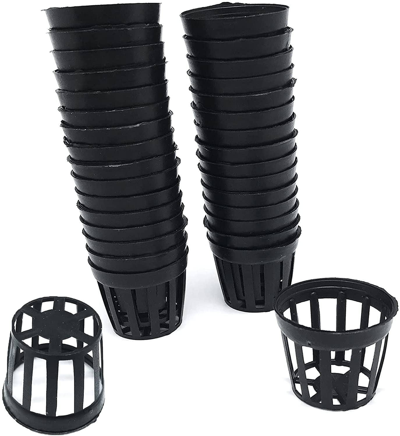 60Pcs Plastic Aquatic Plant Planting Basket,Slotted Mesh Plant Pots ...