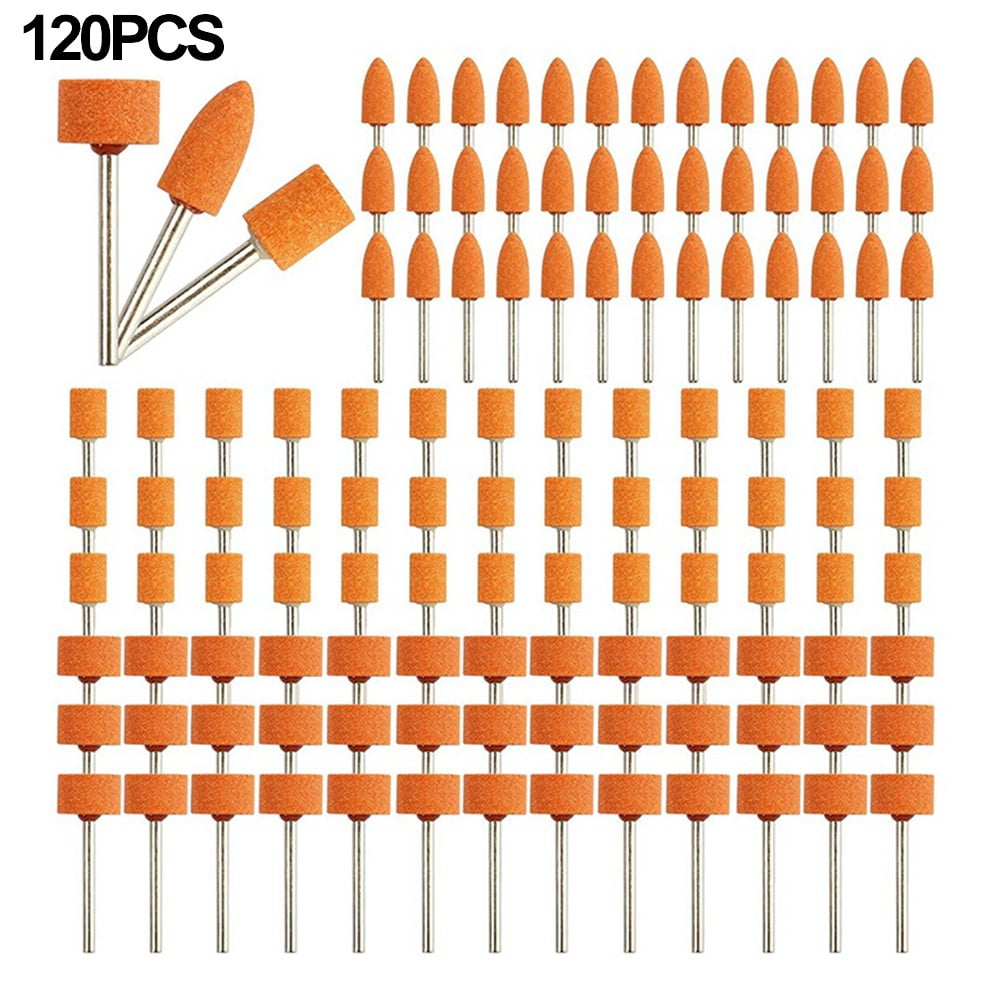60Pcs Sanding Bits Rotary Tool A Strong Grinding Stones Bits with 1/8 ...