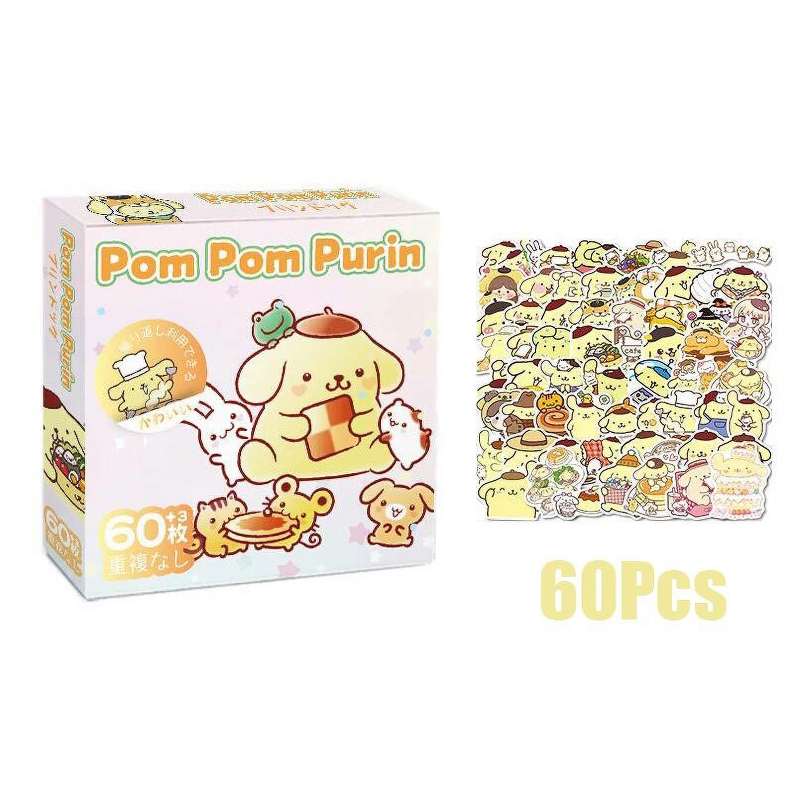 60Pcs Sanrio Hello Kitty Kuromi Cinnamoroll Sticker for Laptop Phone ...