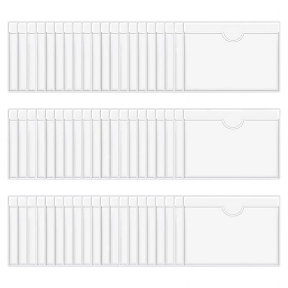 Clear Adhesive Pockets