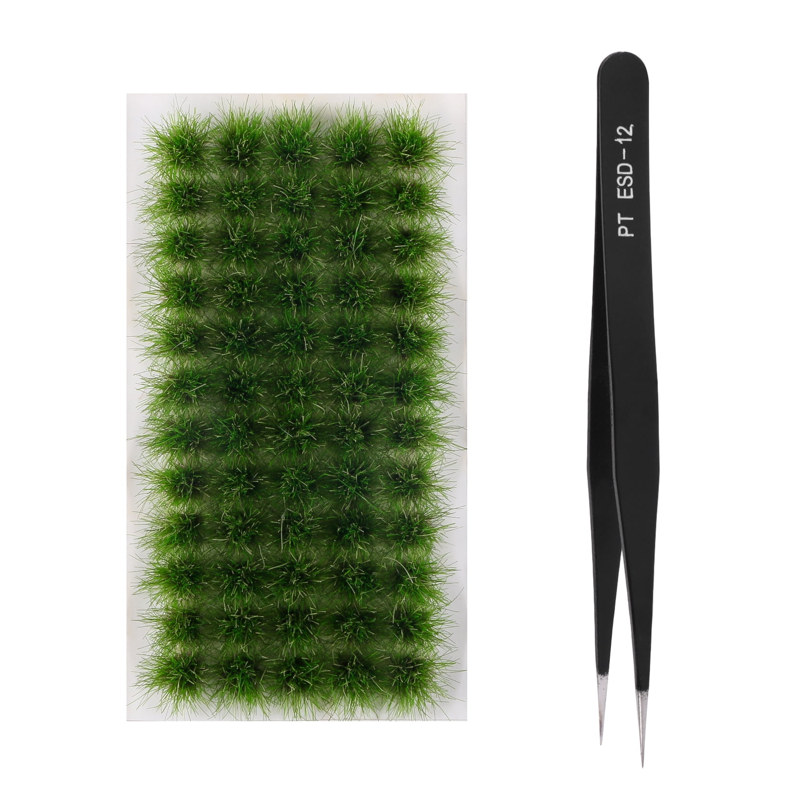 60Pcs Static Model Grass Tuft DIY Miniature for Sand Table Scene ...