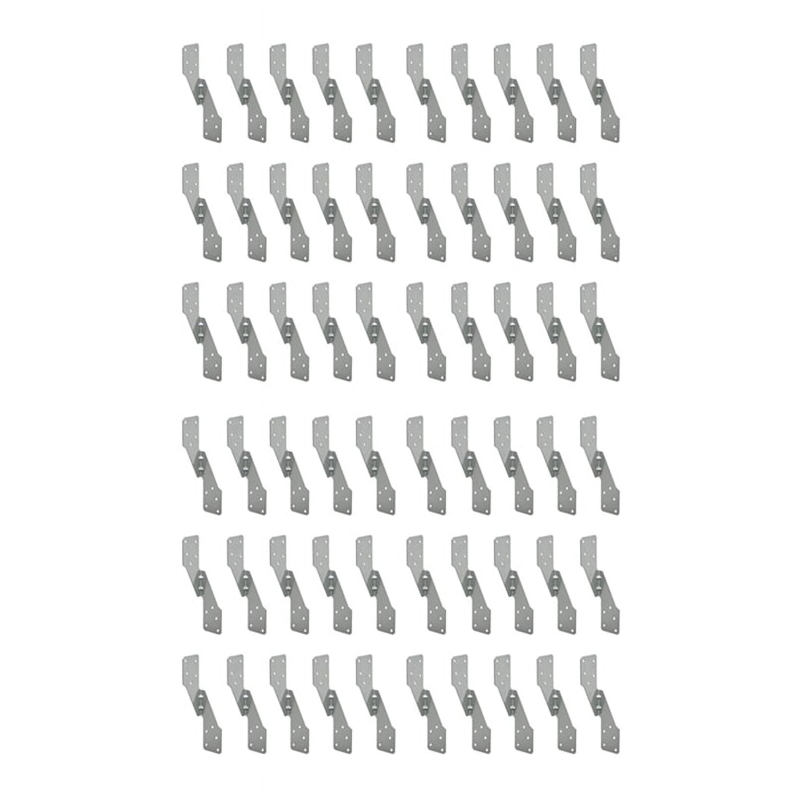 60Pcs Strong-Tie H2.5A, HOT-DIP Galvanized Steel Heavy Duty Hurricane ...