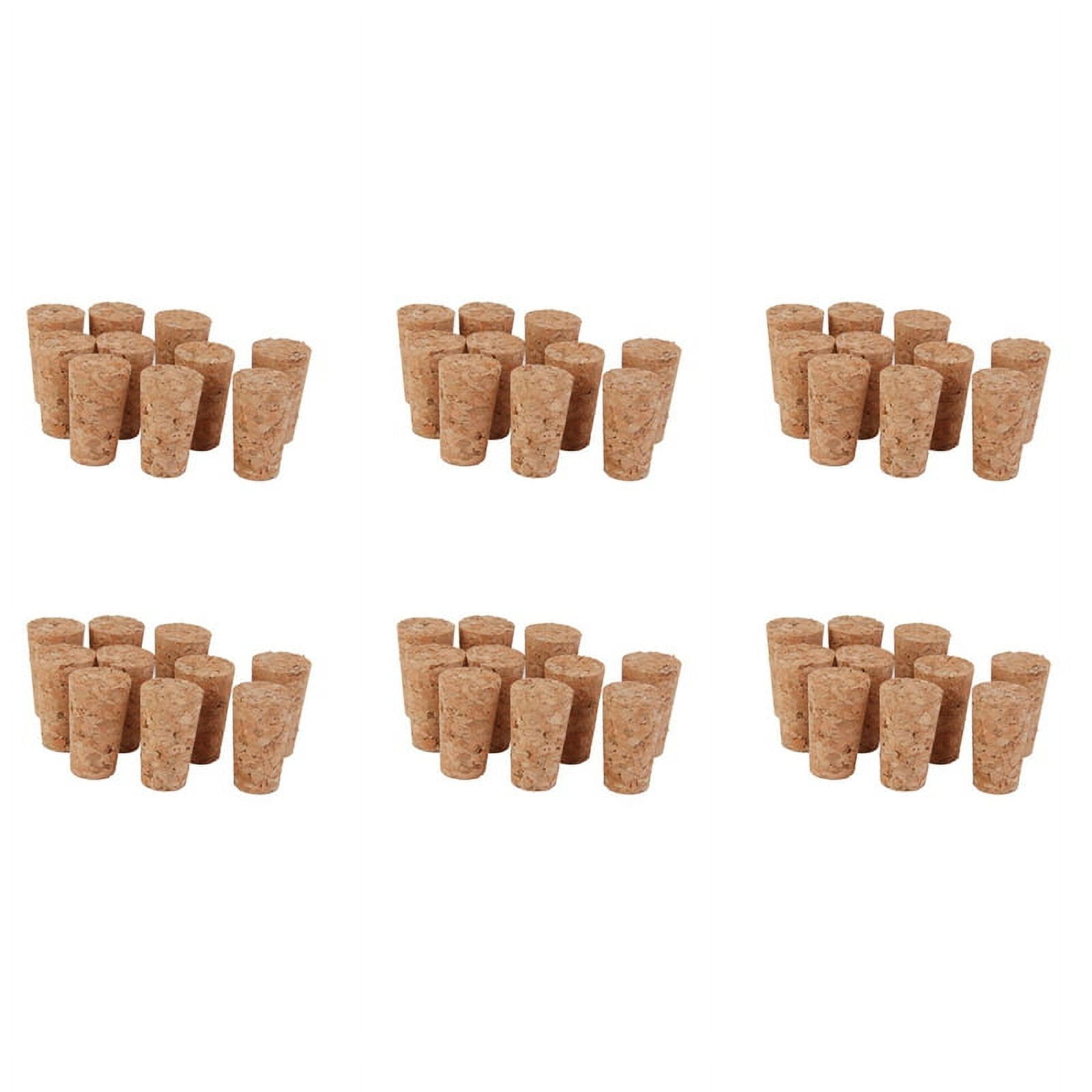 60Pcs Tapered Corks Stoppers DIY Craft Art Model 22 x 17 x 35mm ...