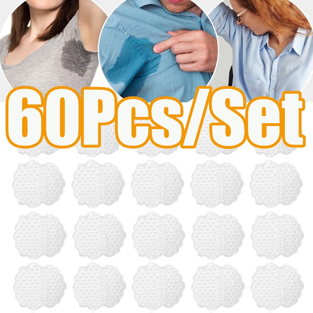 60Pcs Underarm Sweat Pads - Anti-stain Armpit Sweat Pads for Women and ...