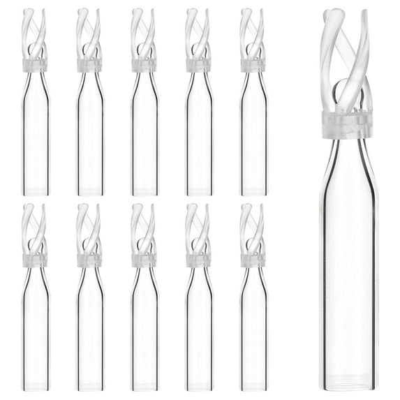 60Pcs Vial Insert Conical Base 250ul Volumen with Polyspring Plastic ...