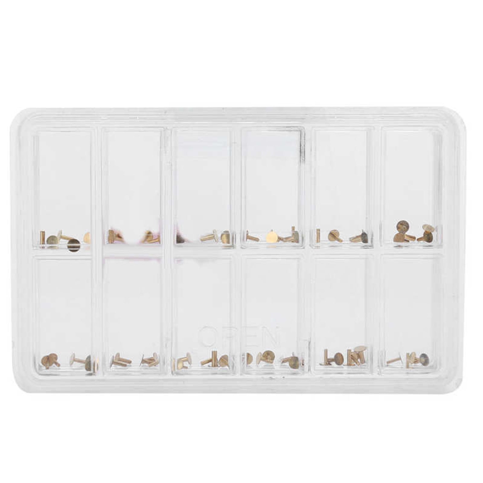60Pcs Watch Dial Feet Repair Kit Essential Spare Parts for Watchmaker ...