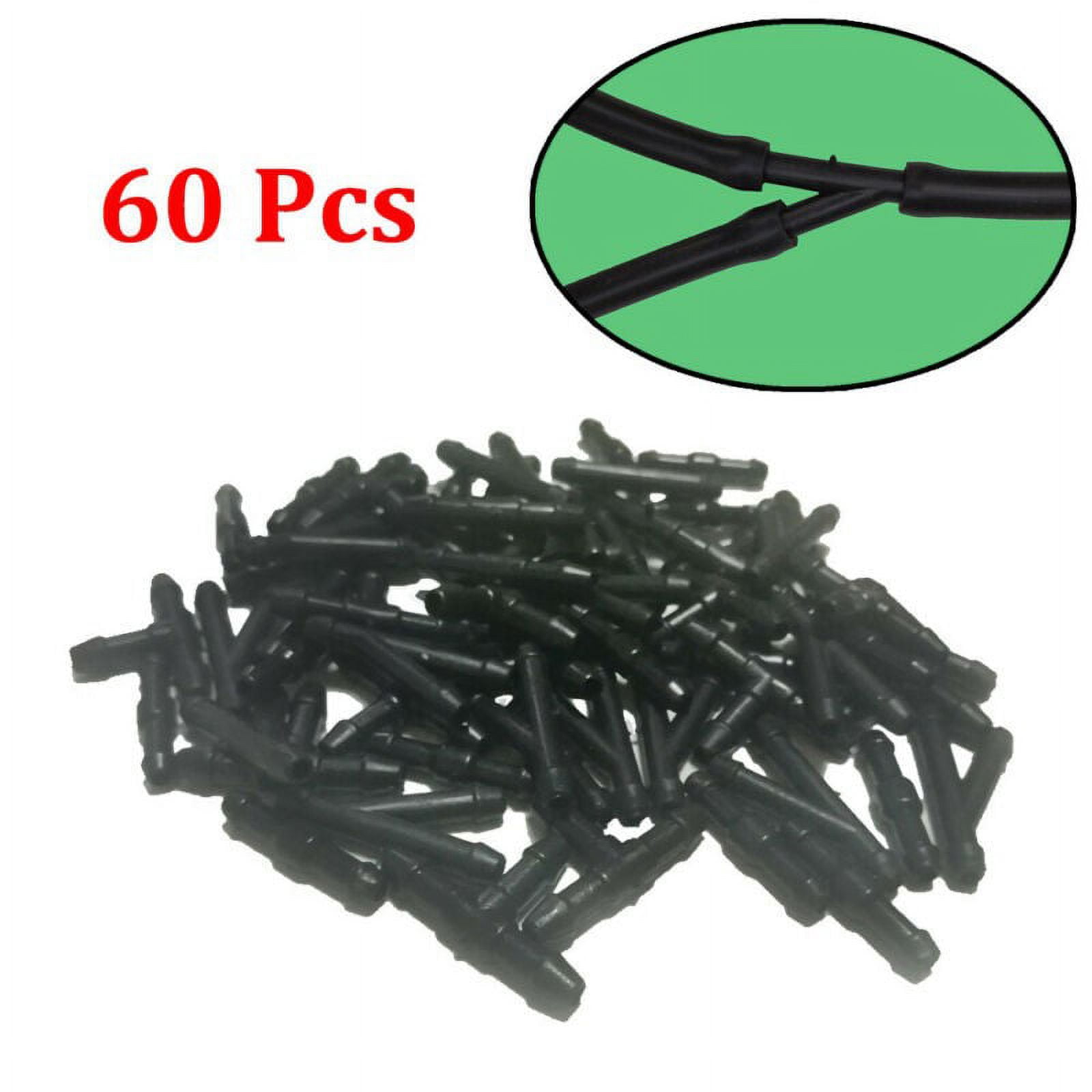 60Pcs Windshield Washer Hose Connector Water Tube T/Y/I Type Splitter ...