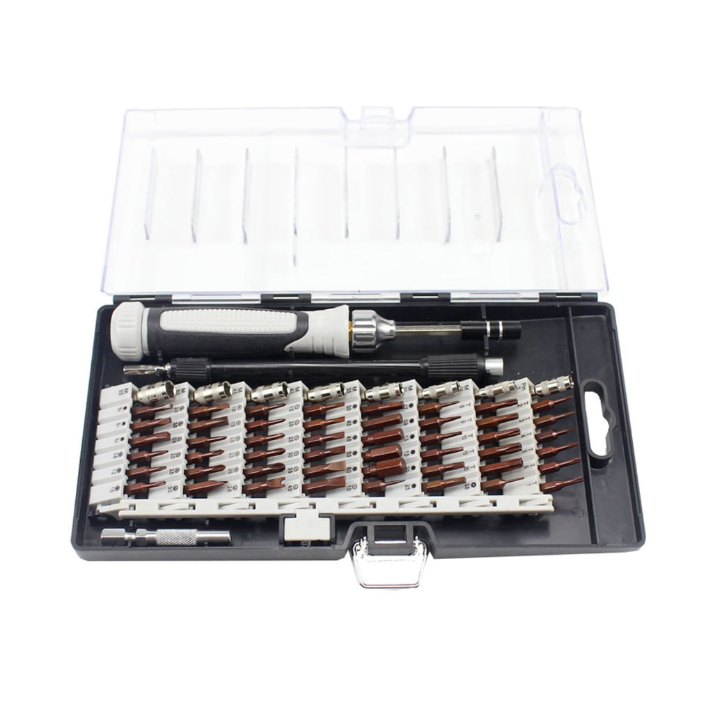60Piece Alloy Steel Screwdriver Magnetic Bit Set For Electronics Repair ...