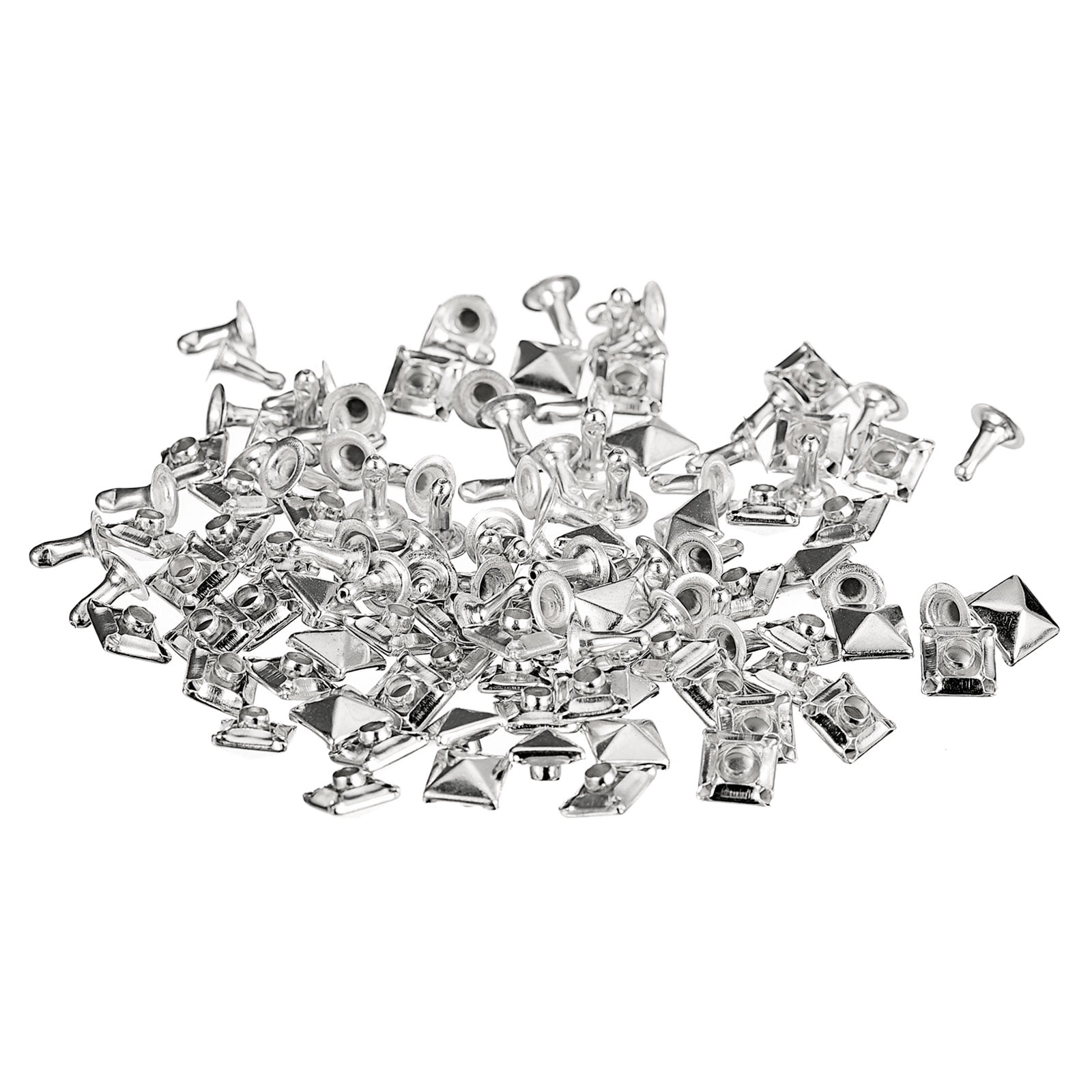 60Sets Spike Rivet, 6mm Cone Rapid Rivet Nailhead Studs Copper Punk ...