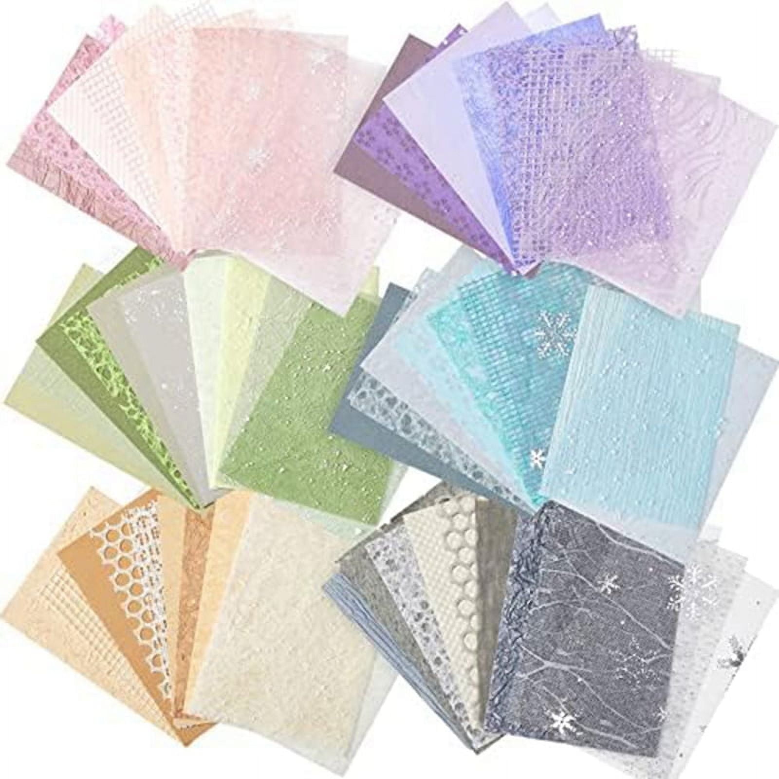 60Sheets Scrapbooking Paper A5 Paper Scrapbooking Paper Embossed Paper ...