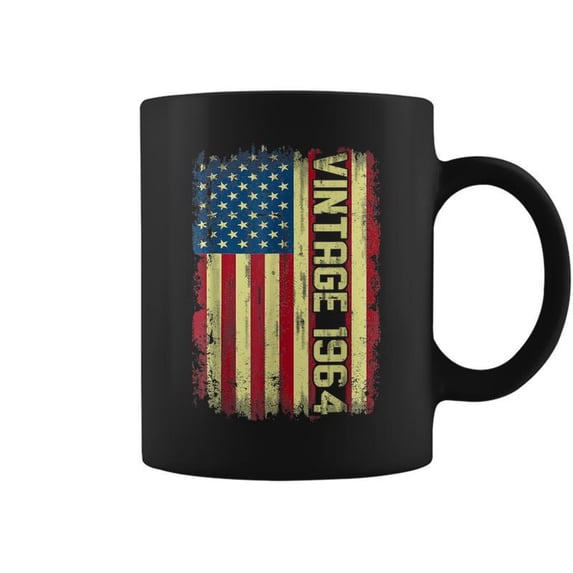 60Th Birthday 60 Year Old American Flag Coffee Mugs - Walmart.com